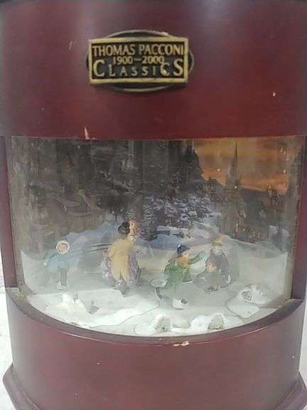 Thomas Pacconi 1900-2000 Classics Light Up Animated Music Box with 6 ...