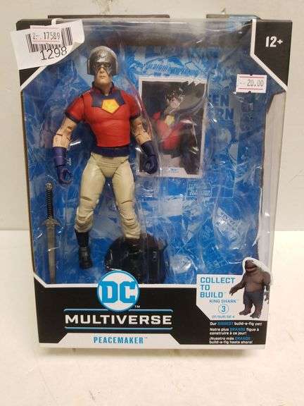 DC Multiverse Peacemaker Figure(missing Parts) - Trice Auctions