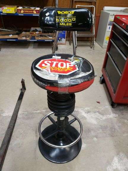 Monroe Shop Stool - Trice Auctions