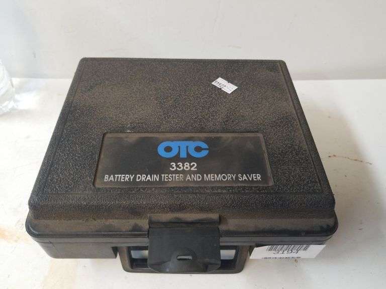 OTC 3382 Battery Drain Tester And Memory Saver - Trice Auctions