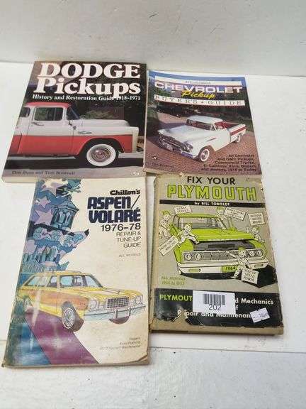 Vintage Automotive Books - Trice Auctions