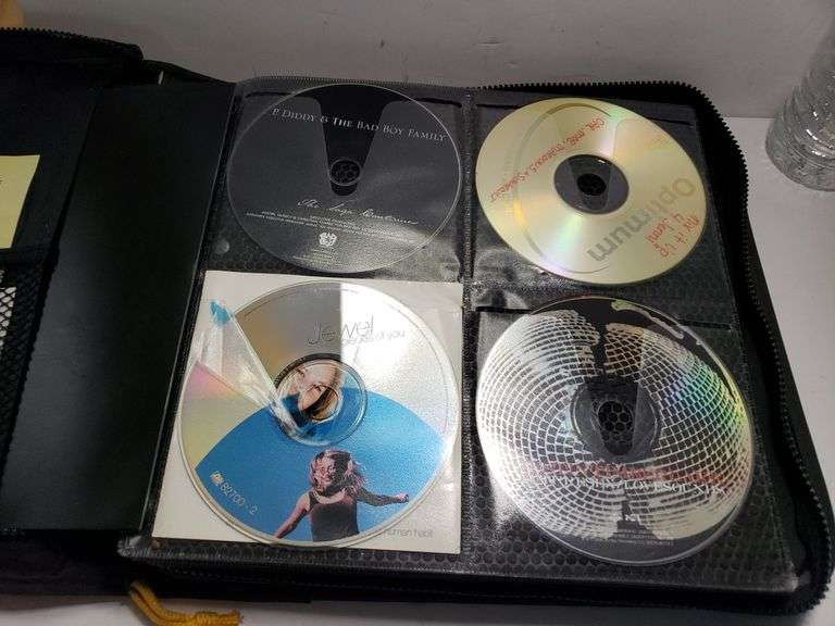Large CD Case W/ CDs - Trice Auctions