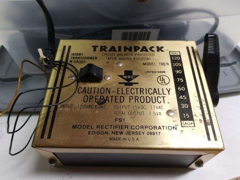 Train Transformer, AC/DC Charger - Trice Auctions