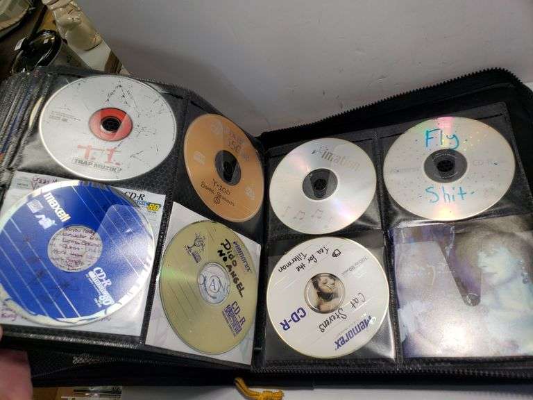 Large CD Case W/ CDs - Trice Auctions
