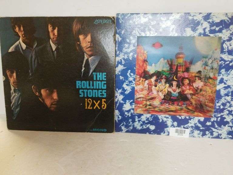 Vintage Rolling Stones Albums - Trice Auctions