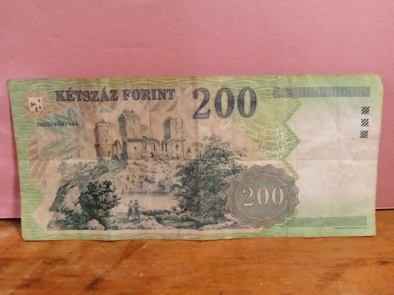 Hungary 200 Ketszaz Forint Banknote Bill Note - Trice Auctions