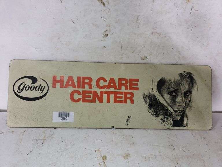 Vintage Goody Hair Care Sign - Trice Auctions