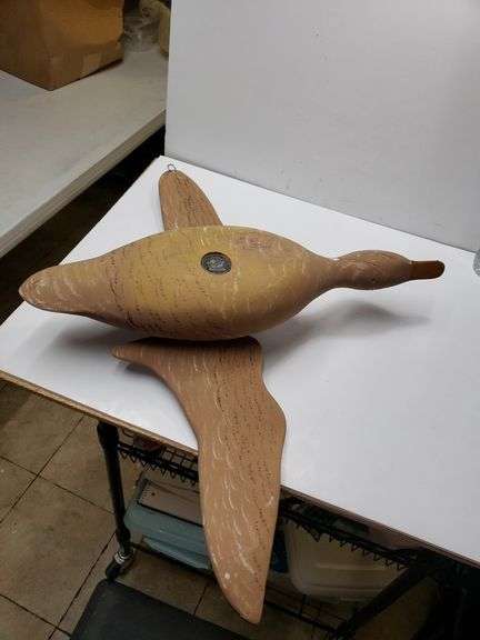 Stoney Point Large Mallard Hen Duck Decoy - Signed - Trice Auctions