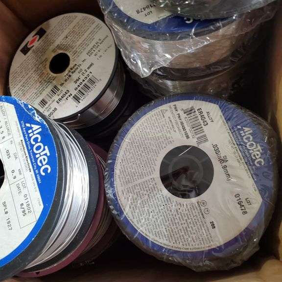 Box Of Alcotec Aluminum Welding Wire - Trice Auctions