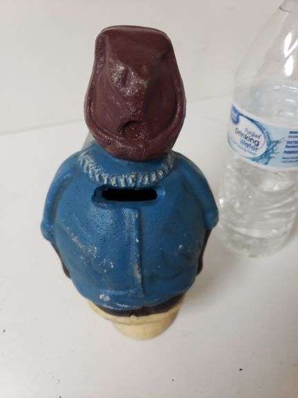 Vintage Americana Cast Iron Bank - Trice Auctions