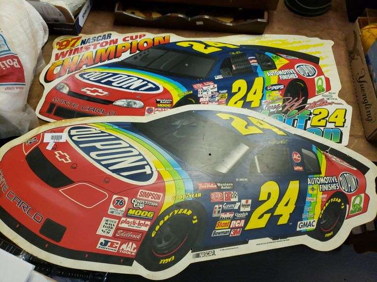 Nascar Winston Cup Signs - Trice Auctions