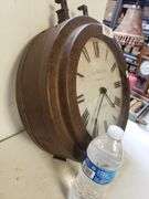 Rutherford Clock Co London England Heavy Duty Clock - Trice Auctions