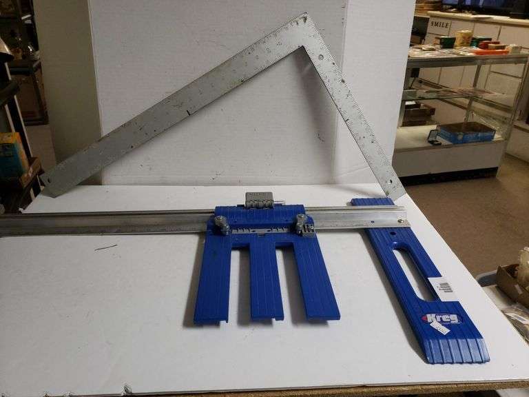 Kreg Rip Fence Mod & Aluminum Square - Trice Auctions