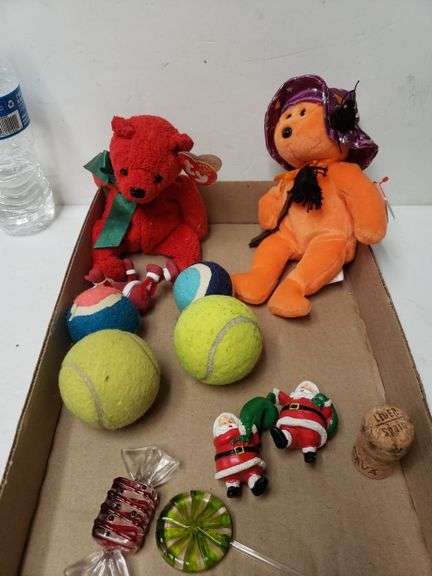 TY Beanie Babies, Balls, And Christmas Figures - Trice Auctions