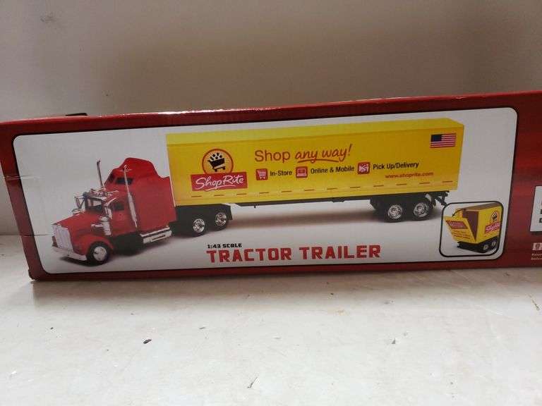 Shoprite Model Tractor Trailer - Trice Auctions
