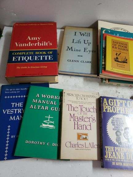 Assorted Books - Trice Auctions