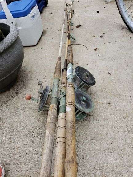 Vintage Saltwater Fishing Rods - Trice Auctions