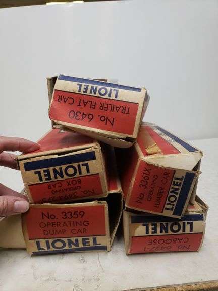 Vintage Lionel Train Cars & Original Boxes - Trice Auctions