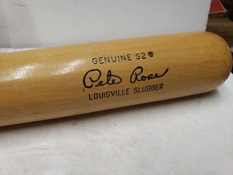 Louisville Slugger Genuine S2 Pete Rose Baseball Bat - Trice Auctions