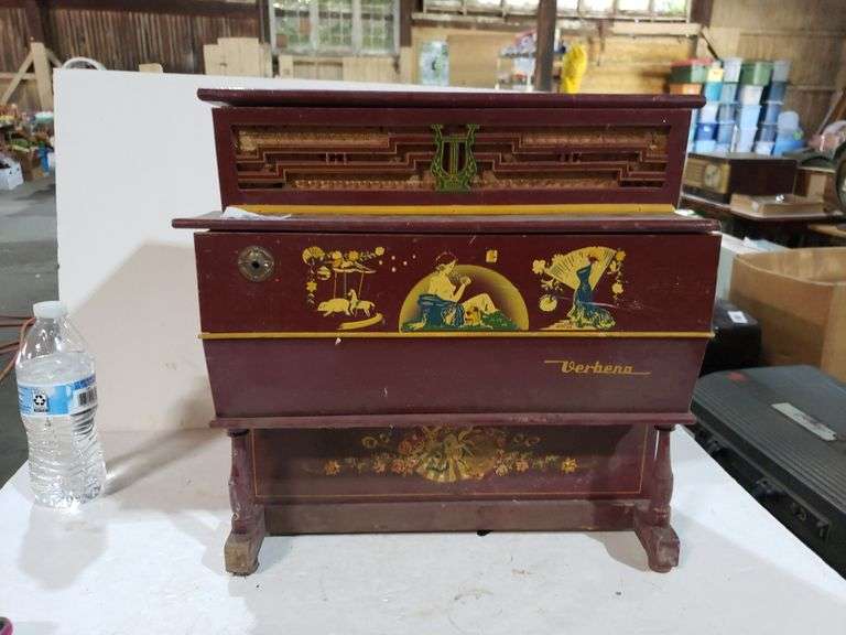 Antique Spanish Verbena Miniature Barrel Piano/organ. Numbered - Trice ...