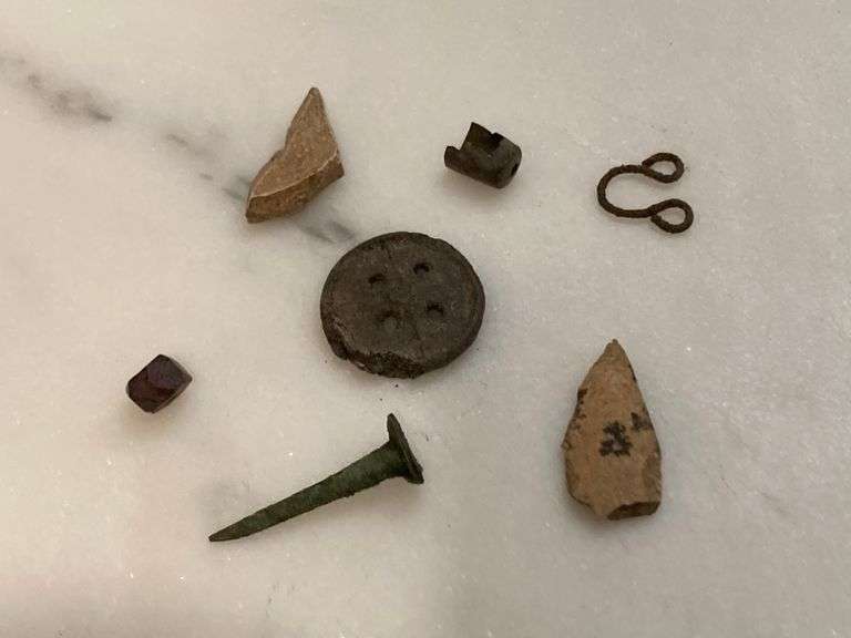 Collection of Antique Civil War Artifacts Recovered at Gettysburg ...