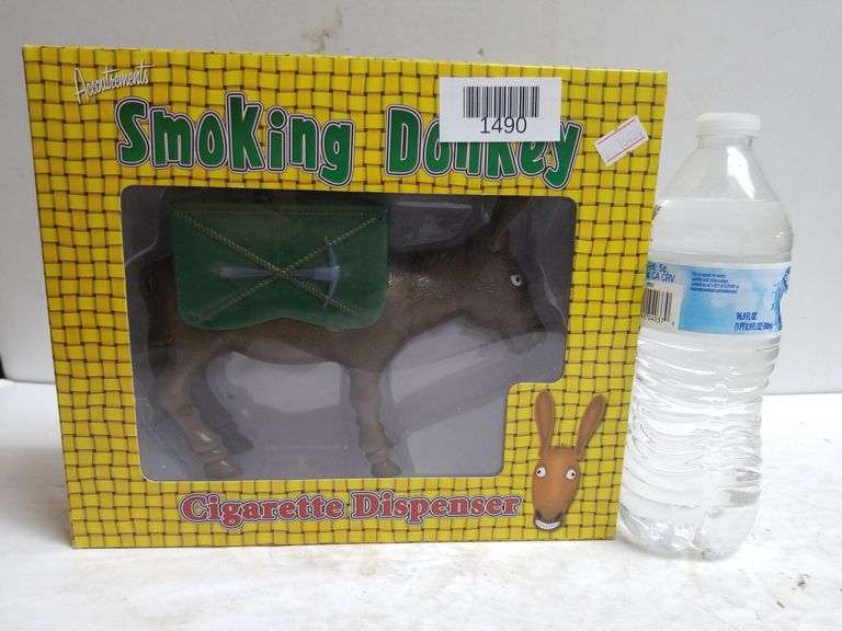 Smoking Donkey Cigarette Dispenser - Trice Auctions