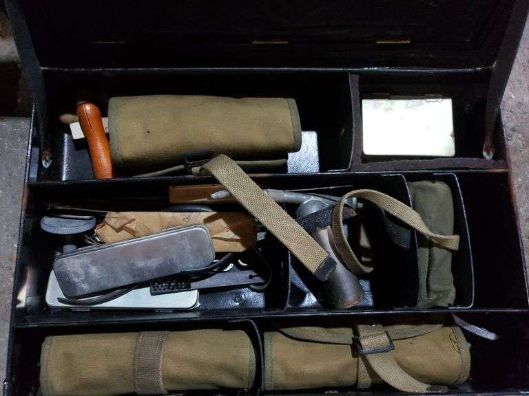 Antique Military Communication Box Repair - Trice Auctions