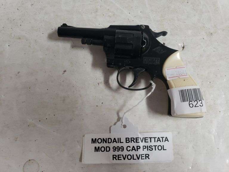 Mondial Brevettata Model 999 Cap Pistol Revolver - Trice Auctions