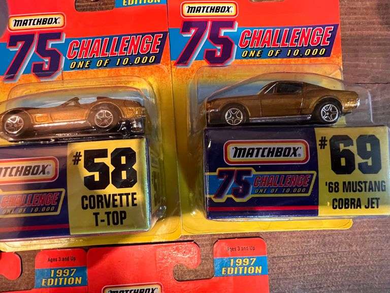 Matchbox 1997 New in Box 75 Challenge - Trice Auctions