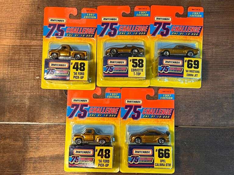 Matchbox 1997 New in Box 75 Challenge - Trice Auctions