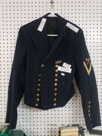 WWI German Navy Jacket/Coat W/(30) Original Kaiserliche Marine Buttons ...