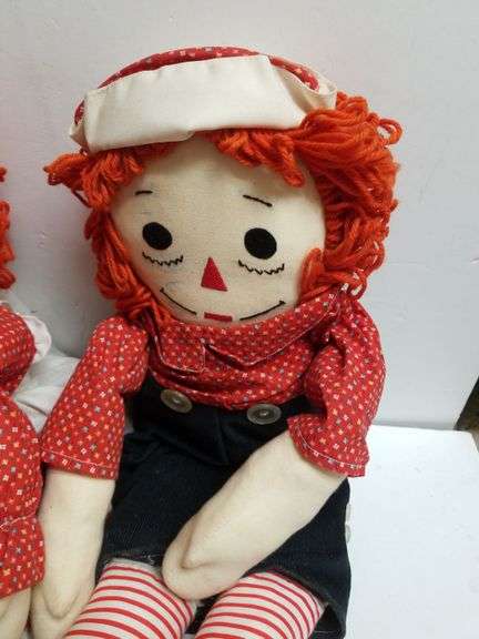 Raggedy Anne & Andy Dolls - Trice Auctions