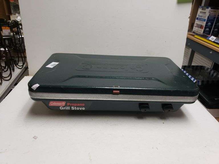Vintage Coleman Propane Grill Stove - Trice Auctions
