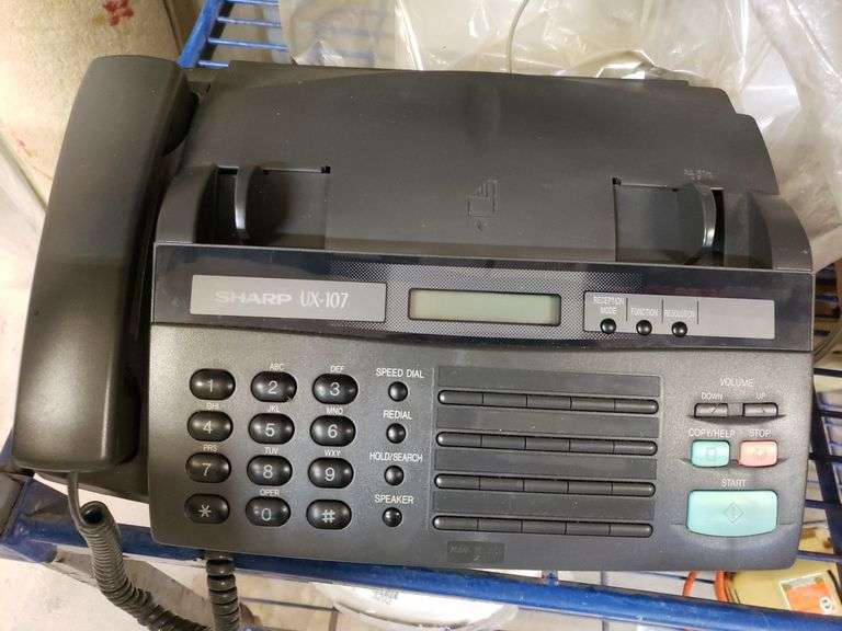 Sharp Fax Machine - Trice Auctions