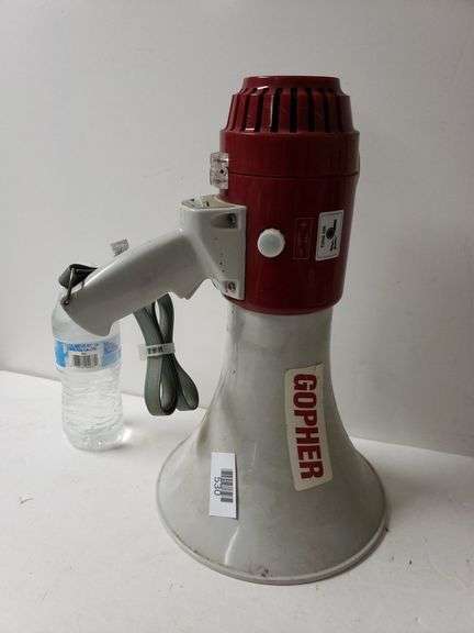 Gopher Megaphone - Trice Auctions