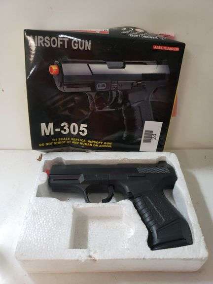 M305 Airsoft Gun - Trice Auctions