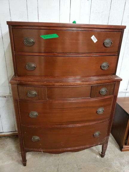 Vintage Upright Dresser - Trice Auctions