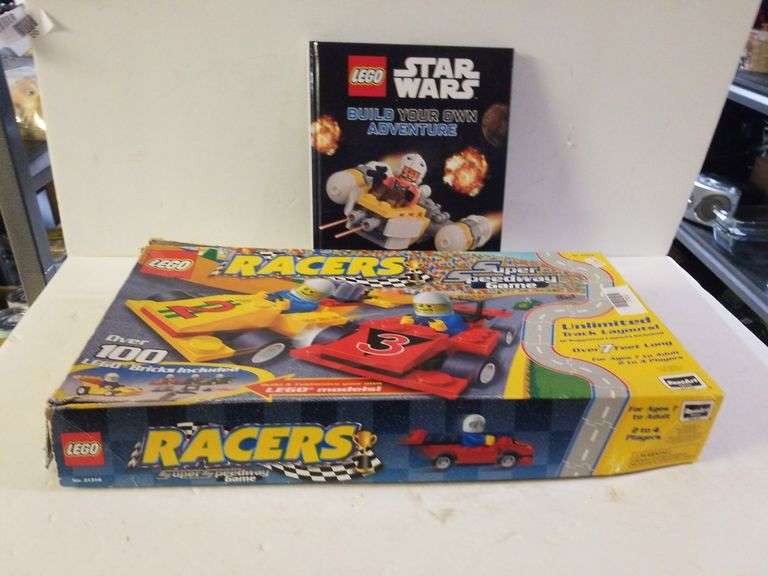 Lego Star War Book, Lego Racers - Trice Auctions
