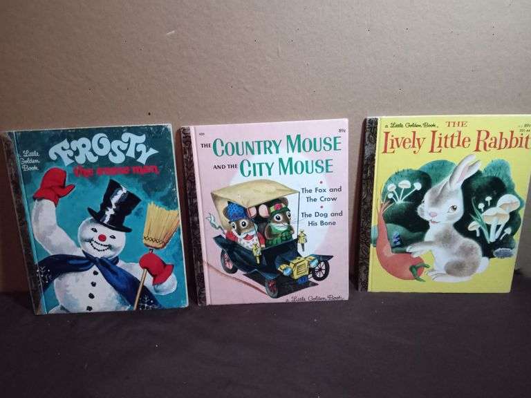 5 Various Little Golden Books - The Many Faces of Ernie (1979), The ...