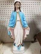 Heavy Religious Statue - Trice Auctions