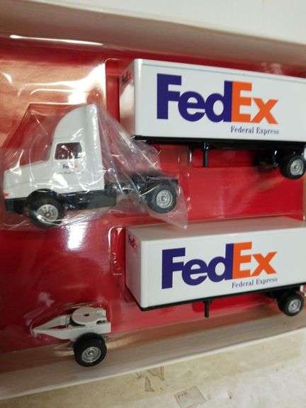 Preston Trucking Toy Truck & FedEx Truck - Trice Auctions
