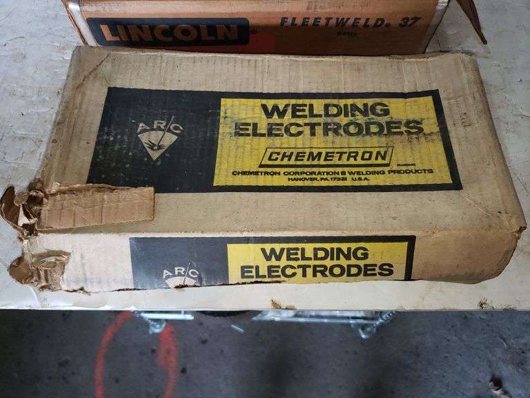 Boxes Of Welding Rods And Wire - Trice Auctions