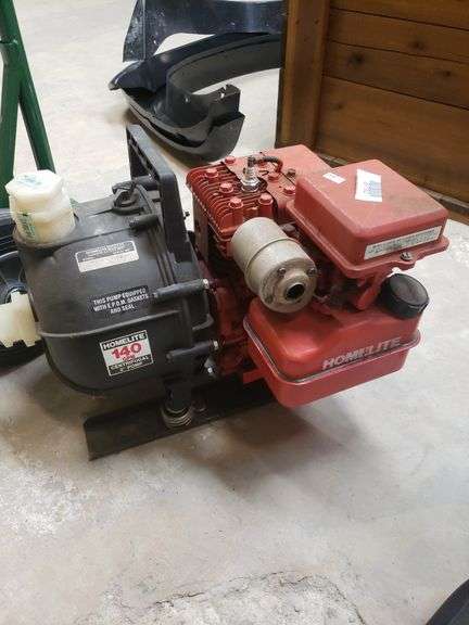 Homelite 140 GPM Centrifugal 2" Pump - Trice Auctions