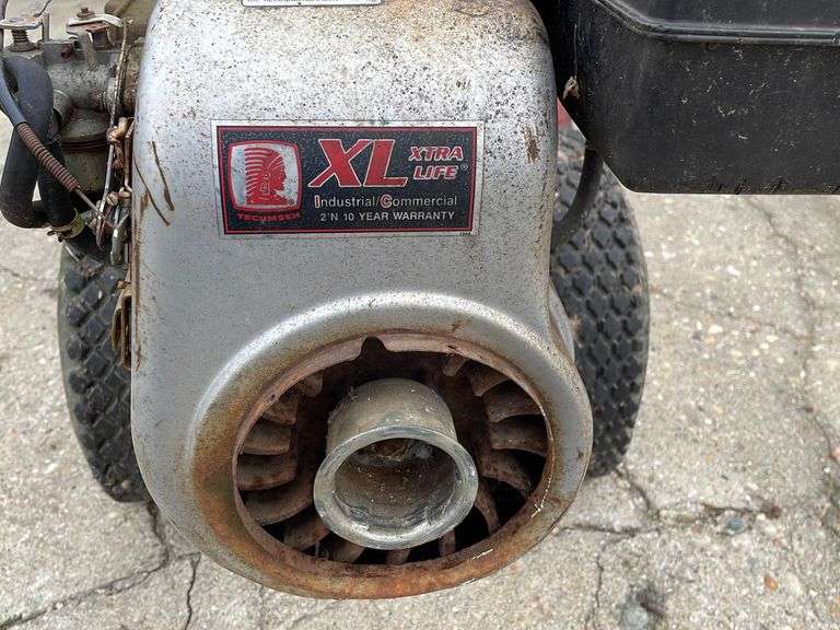 Tecumseh Xtra Life Commercial Rototiller Rear Roto-Tiller - Needs Work ...