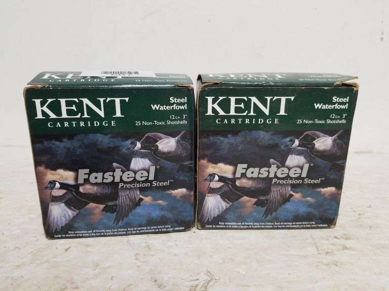 Kent Cartridge Steel Waterfowl Shotshells(full Boxes) - Trice Auctions