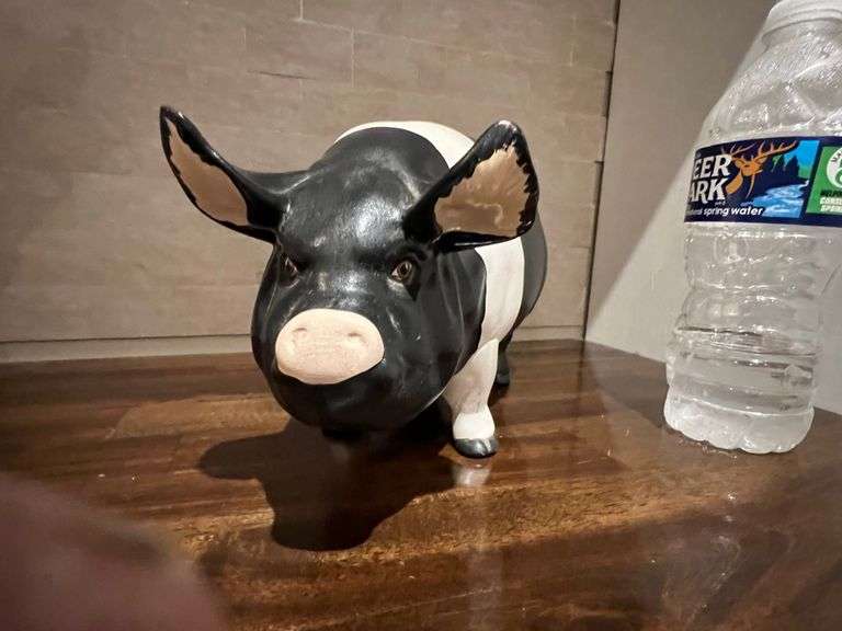 Large Ceramic Pig - Trice Auctions