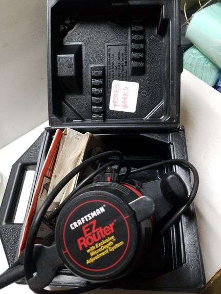 Craftsman EZ Router With Exclusive Micro Depth Adj System, Works ...