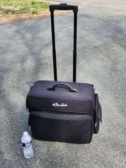 L- "The Paper Studio" rolling craft case - Trice Auctions