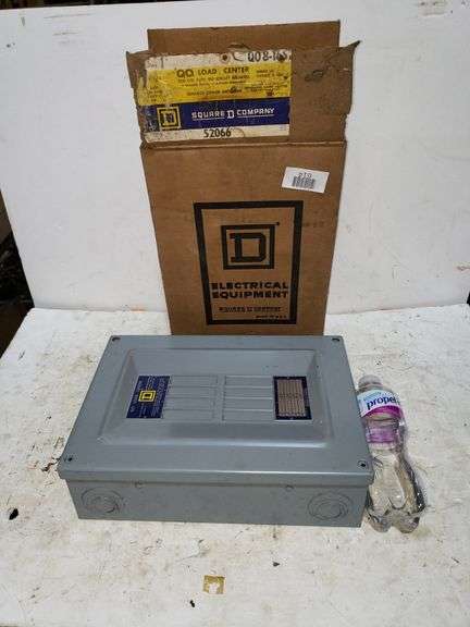 New Square D Electrical Panel Box - Trice Auctions