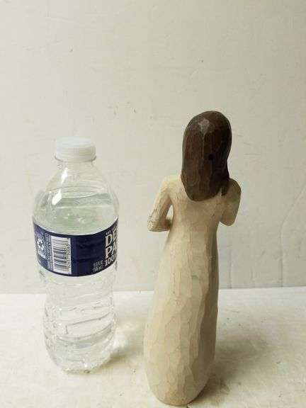 Willow Tree Woman Figure Holding Rose - Trice Auctions